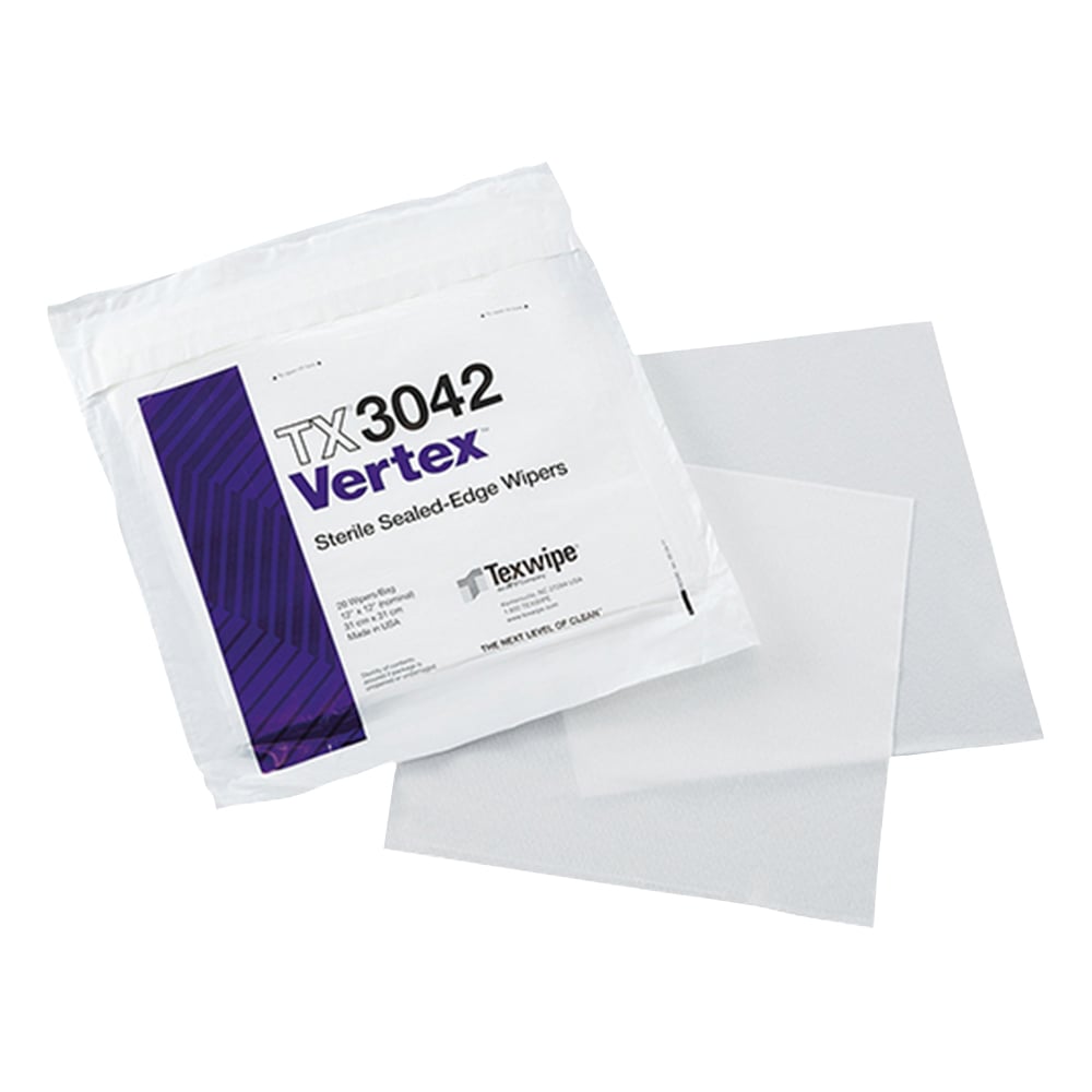 マイクロワイパー Vertex® 310×310mm 1袋（20枚/袋×5袋入） TX3042 1袋(20本×5袋入) – カイゴロウ