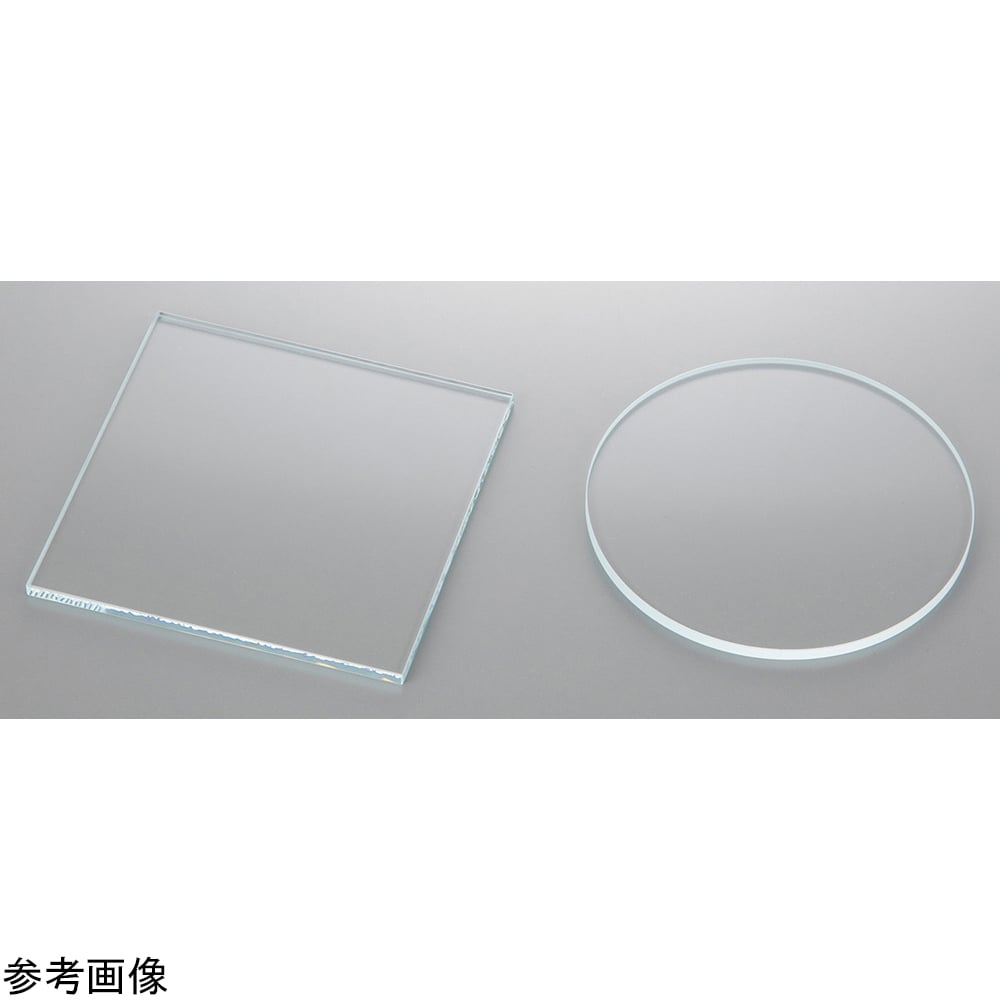 Highly transparent glass plate (Optiwhite) 100 x 100 mm 100-3t 1 shee ...