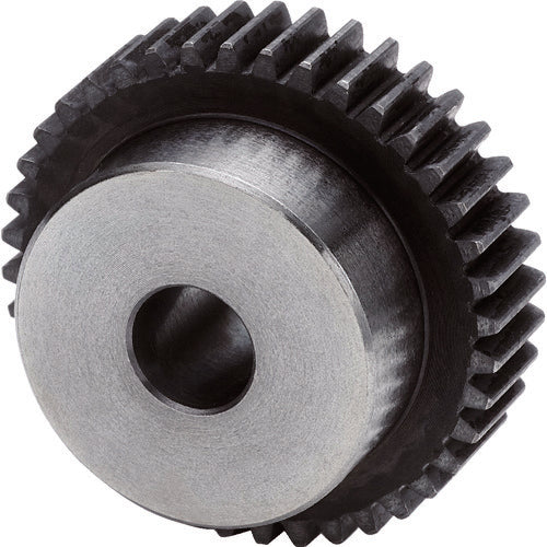 KG 【売切廃番】 S45C平歯車 S80S 90B−0808H 形状B1 モジュール0．8 歯数90 歯幅8mm 穴径Φ8mm 高周波焼入 ...