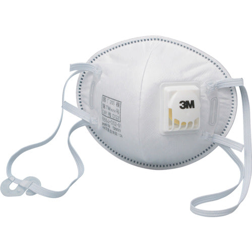 3M Disposable Dust Mask 8955JH DS2 with Exhaust Valve and Hook (10 pie ...