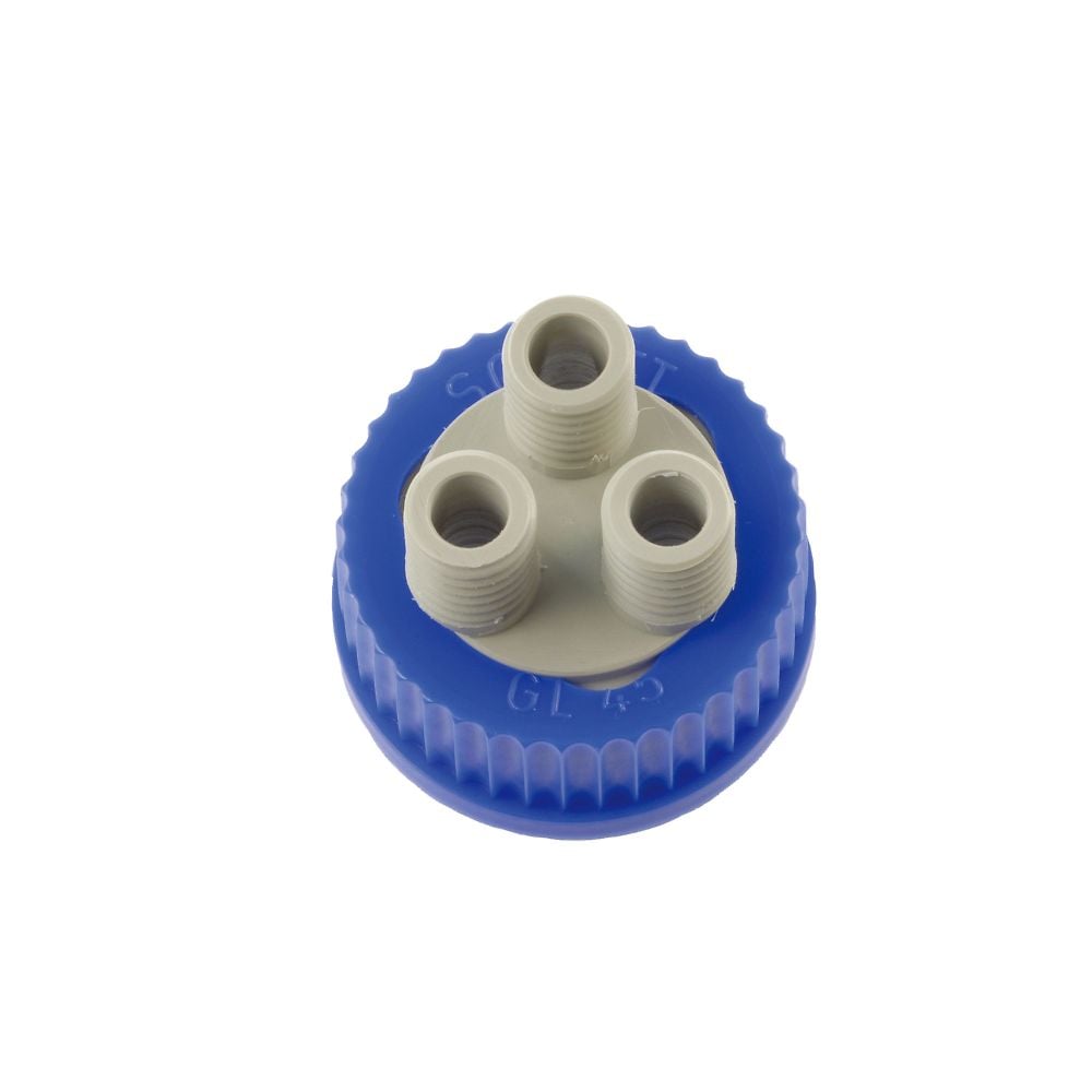 Screw-cap bottle 3-port cap 1 pack (2 pieces) 017270-2A 1 pack (2 piec ...