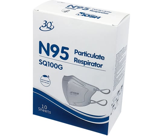 3Q Individually packaged mask N95 10 pieces 641731 1 box (10 pieces ...